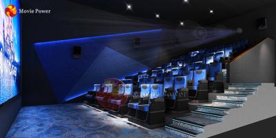 中国 テーマ パークの劇場のプロジェクト5dの映画館映画6 Dof電気動的システム 販売のため
