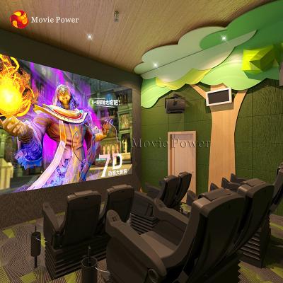 Cina Il cinema di tema della foresta del parco di divertimenti presiede il sistema dei sedili del teatro di 4d 5d in vendita