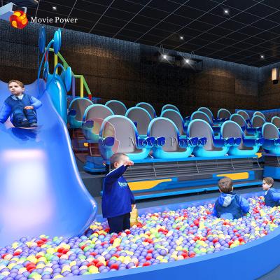 Cina Disposizione dei posti a sedere dinamica commerciale del cinema dei bambini di divertimento 4D del parco in vendita