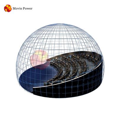 Cina Moto dinamico Seat della cupola 4D dell'intera soluzione del cinema del parco a tema in vendita