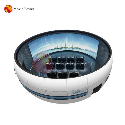 Cina Digital dell'interno 4d ha curvato il sistema elettrico di moto del cinema dello schermo in vendita