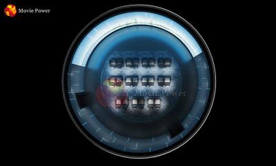 Cina Faccia segno a schermo curvo attrezzature 4d delle sedie al cinema dinamico in vendita