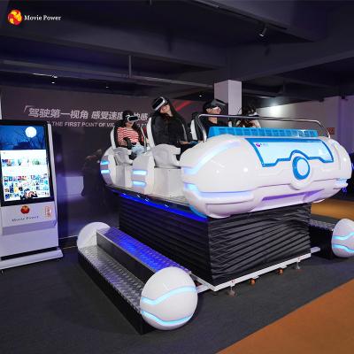 Cina Grande simulatore del cinema di vetro 9d della piattaforma VR di moto di esperienza in vendita