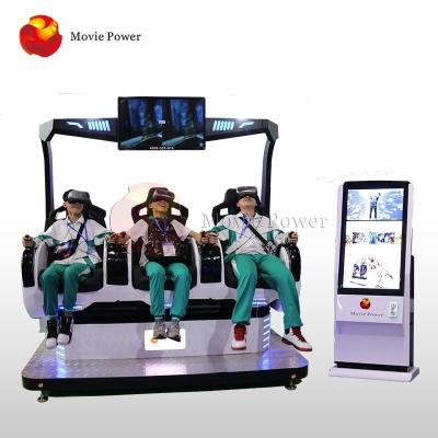 中国 娯楽9D VR映画館360の視野3は卵のバーチャル リアリティの動きの椅子のシミュレーターをつけます 販売のため