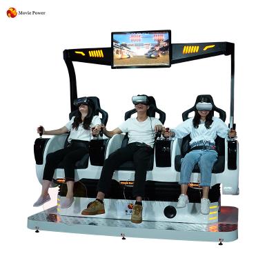 中国 娯楽9D VR映画館360の視野3は卵のバーチャル リアリティの動きの椅子のシミュレーターをつけます 販売のため