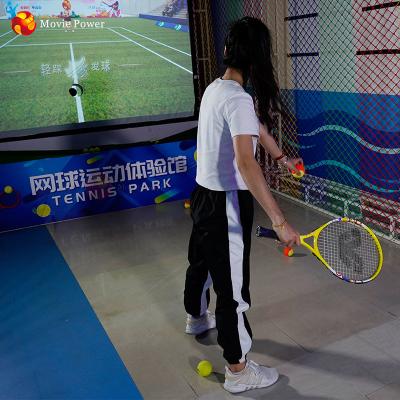 China 1 macchina interattiva di realtà virtuale del gioco di tennis dei bambini del parco a tema del giocatore VR for sale