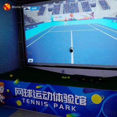 Cina 1 macchina interattiva di realtà virtuale del gioco di tennis dei bambini del parco a tema del giocatore VR in vendita