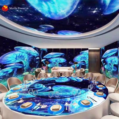 Cina Sistema di proiezione interattivo magico del pavimento dei giochi 3d dei bambini in vendita