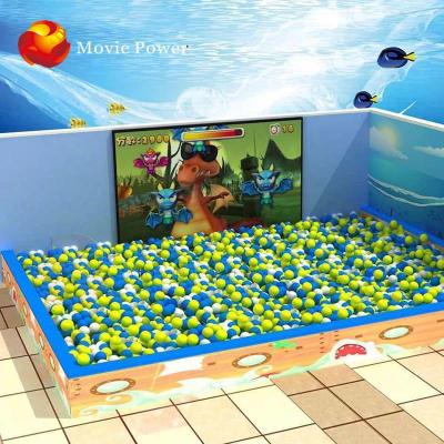 Cina Attrezzatura interattiva di gioco della palla di Zorbing del parco a tema del proiettore dell'AR di spettacolo dei bambini in vendita
