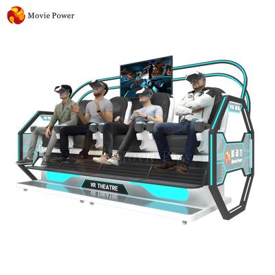 China Macchina di realtà virtuale del cinema del sistema 9d del cinema del gioco VR della moneta for sale