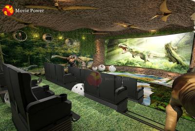 Cina 200 cinema della cabina del teatro 5D di Immersive di tema del dinosauro dei sedili in vendita