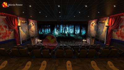 Cina Sistema del teatro di affari 4D dei sedili del cinema 10 di effetto speciale 5D in vendita