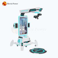 China Arcade Virtual Reality Game Machine Interactive 9D Vr Walking Gun Shooting for sale