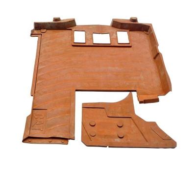 China Black Rubber Excavator Cab Foot Mat E200B E320 E320B E320C E320D Cabin Floor Mat Gasket for Long Lasting Performance zu verkaufen