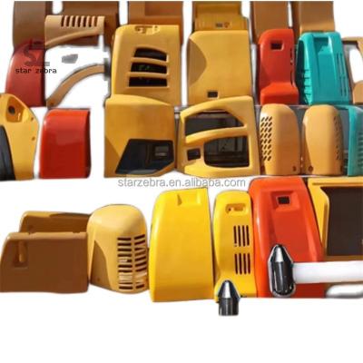 China Construction Works Excavator Engine Cover with Rear Cover Battery Fuel Tank and Side Cover for sale