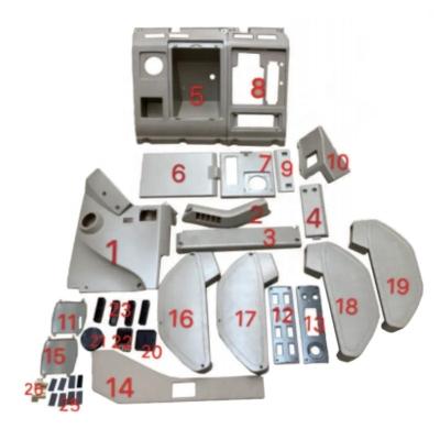 Китай Excavator Cab Decorative Panel for Doosan Daewoo Hyundai Carter Hitachi Komatsu Kobelco Sany Building Material Shops продается