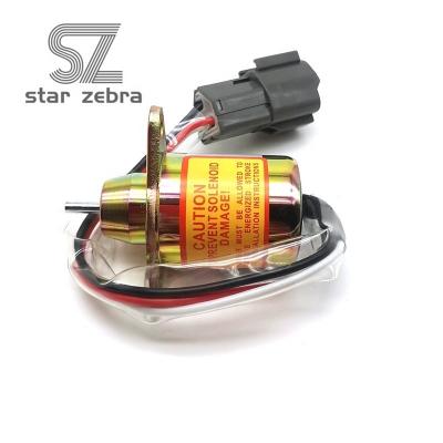 China Excavator Parts 1503ES-12S5SUC12S Engine Shutoff Solenoid 12V Flameout Solenoid 119233-77932 for Guaranteed Satisfaction for sale