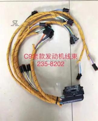 China Supply Excavator Wire Harness E330D 336D C9 Old Engine Wiring Harness Part number 2358202 235-8202 High Guarantee for sale