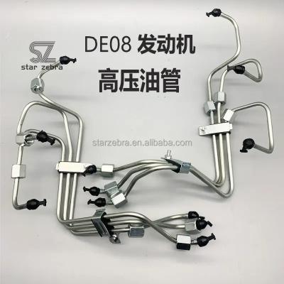 China tubo de inyección de combustible Doosan DE08 en venta