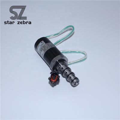 China 40C07-109 Hydraulic Pump Solenoid Valve for Hyun-dai R215-7 Kobel-co SK200-6E 12/24V KDRDE5K-20 Excavator Parts for sale