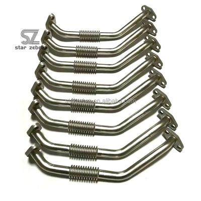 Cina Steel ZX450-3 ZX650-3 ZX850-3 6WG1 Engine Turbocharger Oil Drain Pipe Excavator Oil Return Tube for Construction Machinery in vendita
