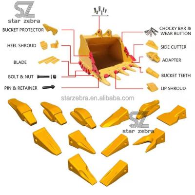 中国 Durable Excavator Bulldozer Loader Undecarriage Parts for Heavy Machinery Surface Hardness Depth 5-10mm 販売のため