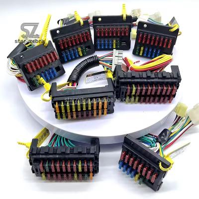 중국 SK200-8 Excavator Spare Parts Fuse Box YN24E00016F2 SK-8 and 24e00016f2 YN24E00016F1 with Secure Payment method 판매용