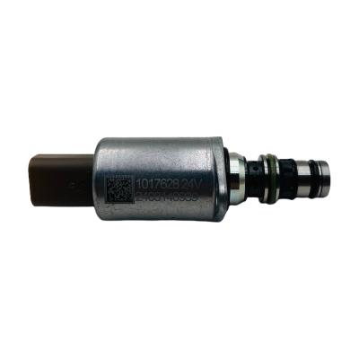 China STAR ZEBRA SY215 SY235 SY335 Excavator Hydraulic Pump Control Valve Solenoid Valve Part Number 1017628 24V Fast Shipping for sale