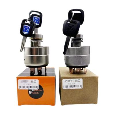 China STAR ZEBRA For A1-3105 XCMG XE60 80 150 210 230 260 Cab Ignition Switch Starts The Electric Door Lock Excavator Parts for sale