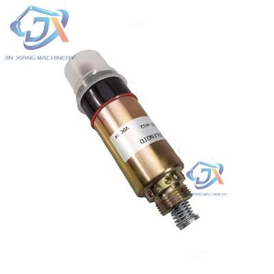 China STAR ZEBRA 125-5771 125-5772 12V/24V Fuel Shutdown Solenoid 1255771 1255772 for Excavator E320B E325B 3116 3126 3114 for sale