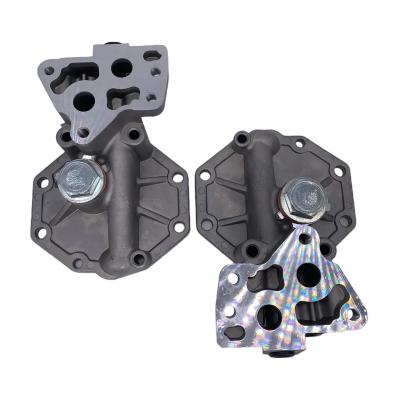 China High Quality Filter Seat of Engine Oil Grid 4 Holes 1R-0739 or 8 Holes 1R-0749 Oil Filter for Excavator E320B E320C E320D for sale