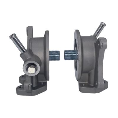 China Excavator Fuel Filter Seat for Isuzu 4JG1 for ZAX70 SY65 SY75 SK60 Engine Oil Filter Housing Cabin Oil Filter Base for sale