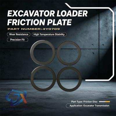 China STAR ZEBRA 4Y-0709 4Y0709 Steel Clutch Plate for D6D D6G D7G Tractor Transmission Clutch Friction Plate Disc Replacement for sale