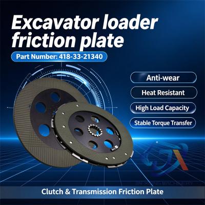 China 418-33-21340 Brake Disc Clutch Final Drive 4183321340 Friction Disc for Komatsu Wheel Loader WA250-3 WA300L-3 WA320-6 for sale