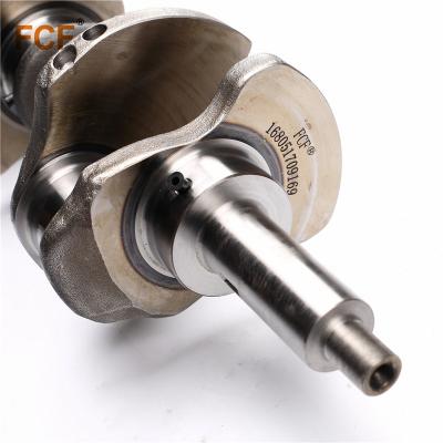 Cina ME300086 ha forgiato l'albero a gomito d'acciaio per Mitsubishi SK200-6 SK350-6 in vendita
