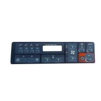 China E312B E320B Excavator AC Panel Button Sticker Plastic Material for sale