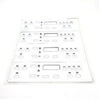 China E312B E320B Excavator AC Panel Button Sticker Plastic Material for sale