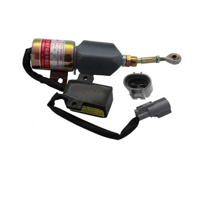 China Yuchai Excavator Solenoid Valve F3400-1115100B Flameout Solenoid Valve for sale
