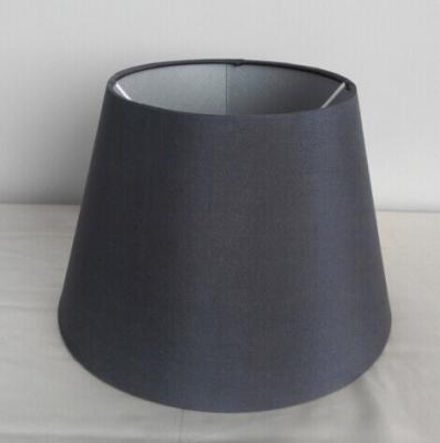 Cina La tonalità di lampada interna della libro con copertina rigida del PVC dell'oro blu H180MM ha rotolato il bordo in vendita