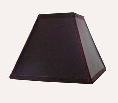 Cina Misura facile del quadrato del Faux di lampada delle tonalità 3 del giunto cardanico a campana di seta di modo in vendita