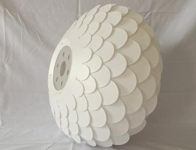 Cina Ombra di lampada della squama del polipropilene 400*220mm intorno all'ombra del pendente in vendita