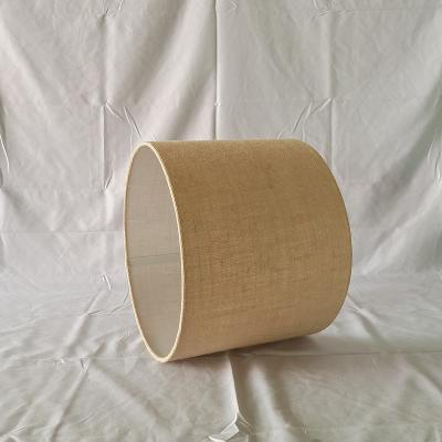 Cina Buff Fabric Linen Pendant Light protegge la misura facile di 240*200MM in vendita
