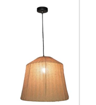 Cina Tonalità di lampada a sospensione tessuta Na irregolare in vendita