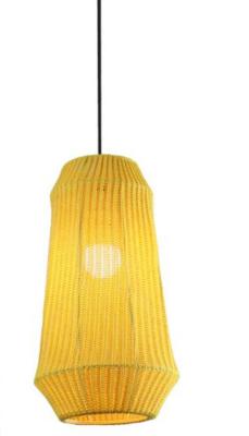 Cina Tonalità di lampada a sospensione tessuta Na irregolare in vendita