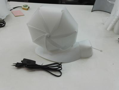 Cina La striscia moderna semplice del PVC della lampada da tavolo 200*350MM del nido dell'uccello ha attorcigliato in vendita