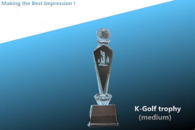 Glass trophy/glass awards/decoration made of glass