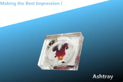cristal ashtray/ashtray/glass ashtray/cigarette gift/horse ashtray