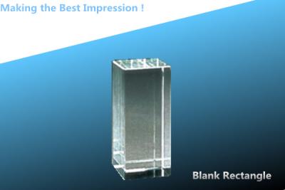 China blank CRYSTAL CUBE/blank Rectangle/rectangle beveled/crystal blank rectangle beveled for sale