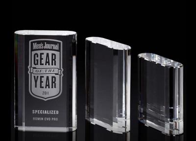 China crystal awards/crystal book trophy/blank crystal book/3d laser engraving crystal award à venda