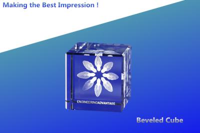 China crystal 3d engraving rectangle/crystal 3d train/blank crystal rectangle/blank crystal cube for sale
